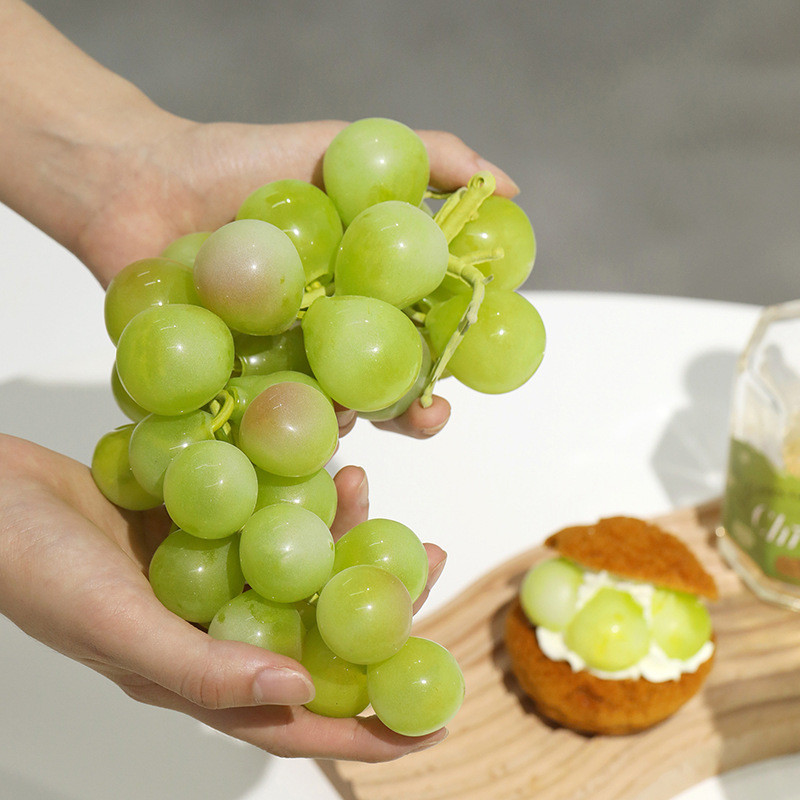 Simulated Grape Model, Dining Table Decoration In The Model Room, Fruit ...