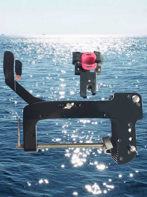 Black Yellow Squid Knife with Fish Sea Bridge Raft Stand Boat Fishing ...