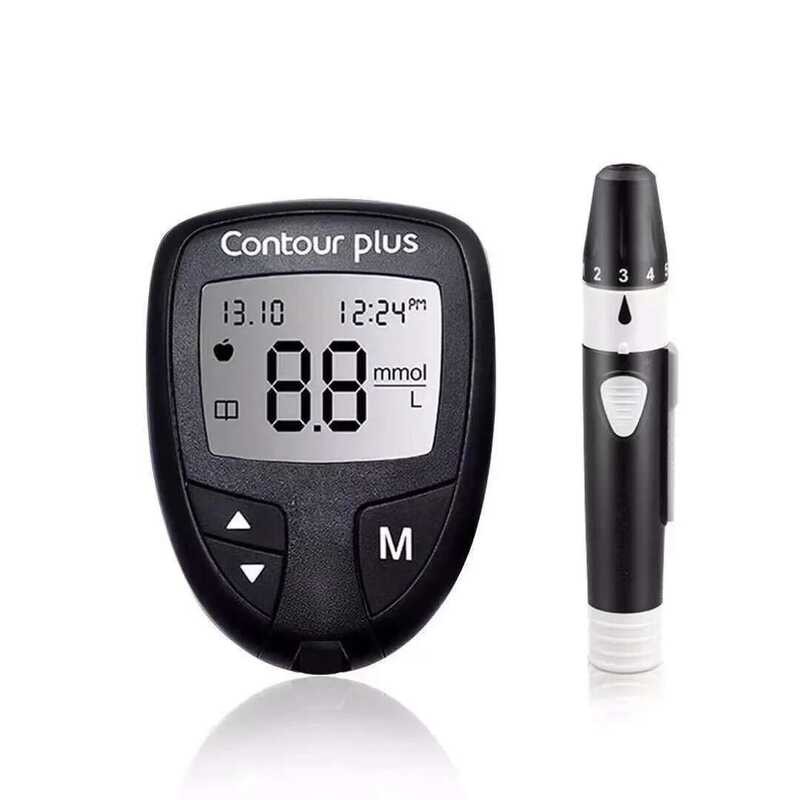 Contour Bayer Plus Blood Glucose Meter Blood Glucose Meter Test Strips ...