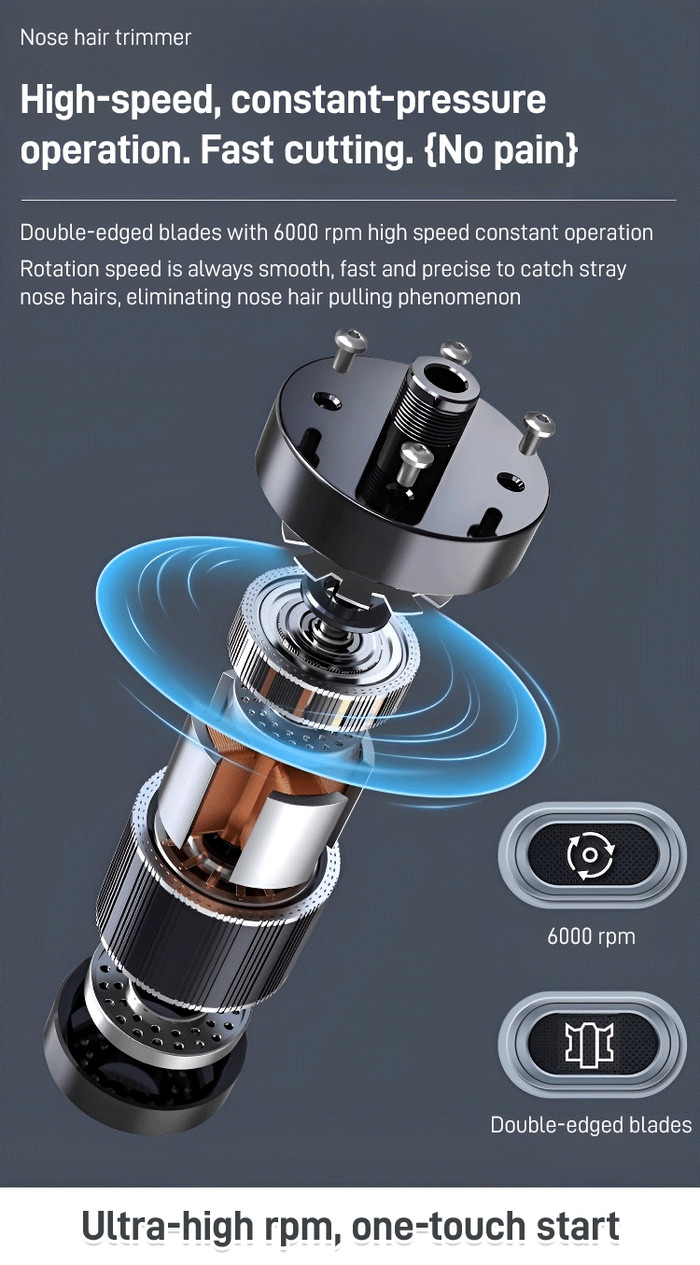 German quality electric nose hair trimmer | Shopee Philippines