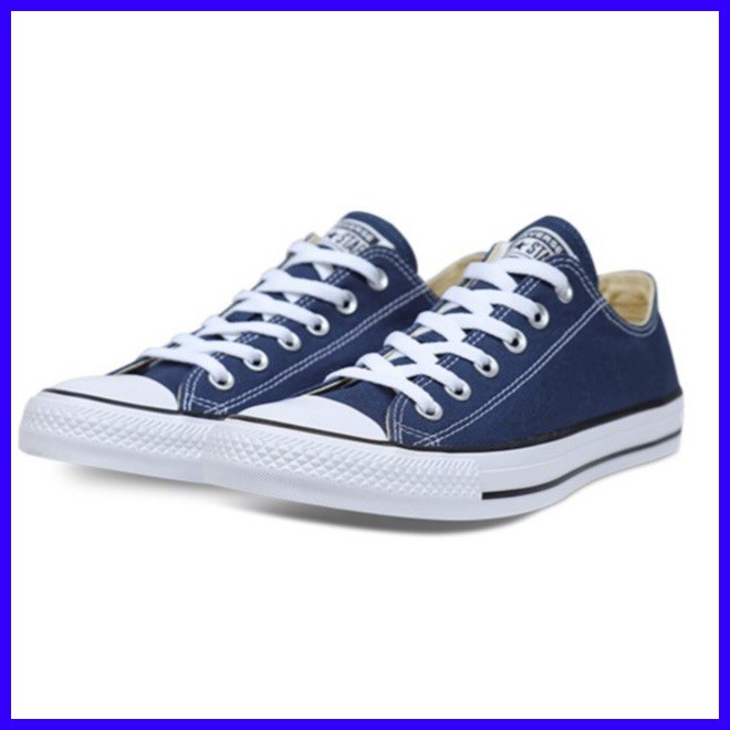 COD Converse Navy Blue all star low cut shoes for men and women ...