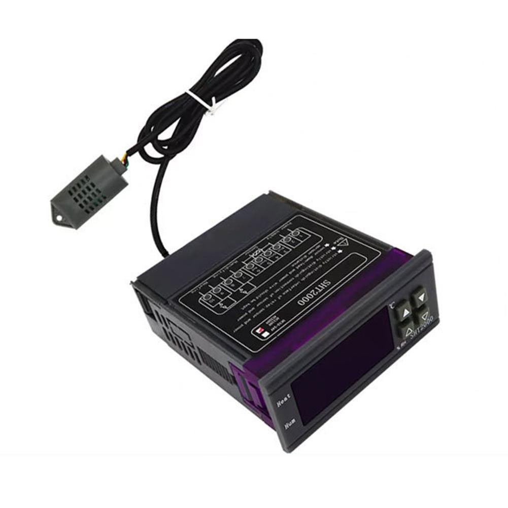 【FSFO-】SHT2000 Intelligent Digital Display Temperature Humidity Controller Thermostat | Shopee ...