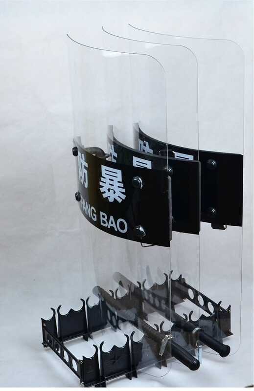 Holder PC Shield Rubber Display Stand Riot Baton Security Equipment ...