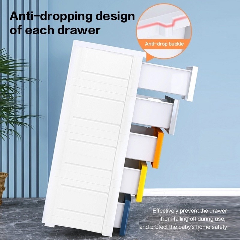 LUS Wide Durabox Drawer Orocan Drawer Plastic Clothes Storage Cabinet ...