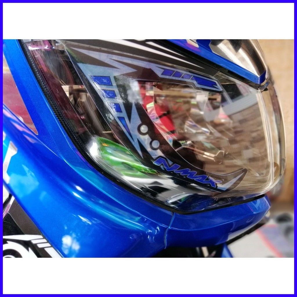 Nmax Headlight Design Blue V2 | Shopee Philippines