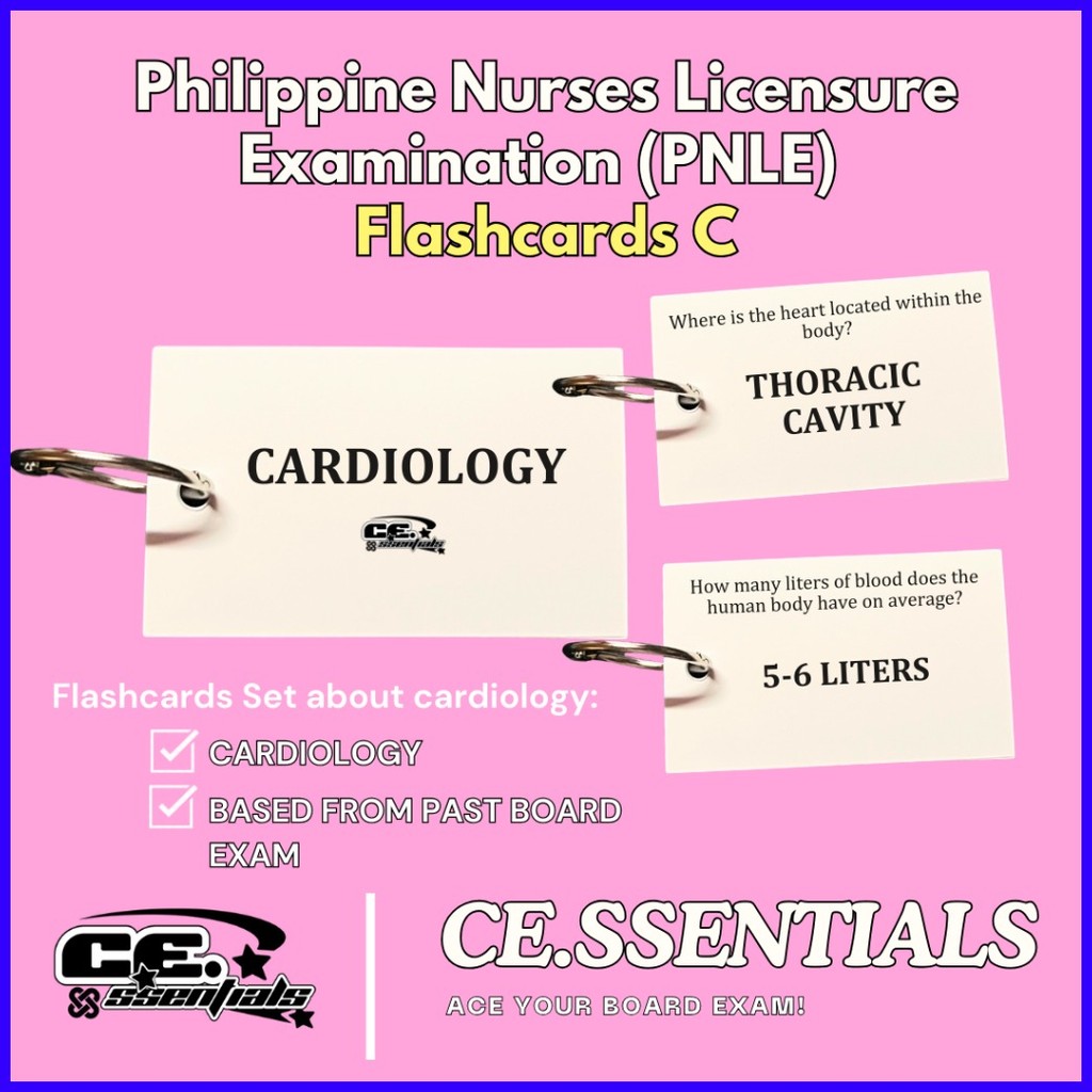 Nursing Flashcards C - Nursing Reviewer - Philippine Nurses Licensure ...