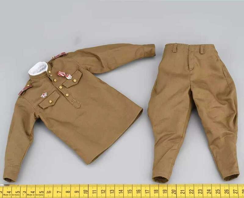 R80173 DID WWII Series Soviet General Warrior Military Dress Suit ...