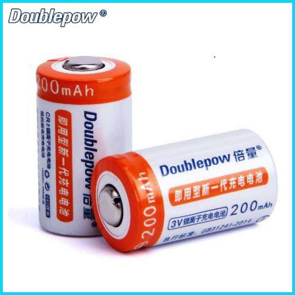 ♟ CR2 rechargeable battery full capacity 3v ( 2pcs) | Shopee Philippines
