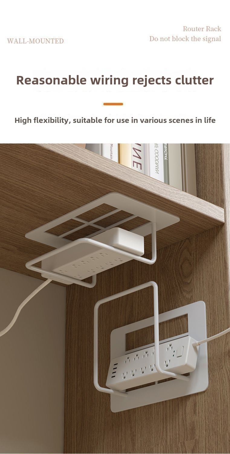Wall Mounted Router Bracket Easy To Install No-Drill Multi-Purpose ...