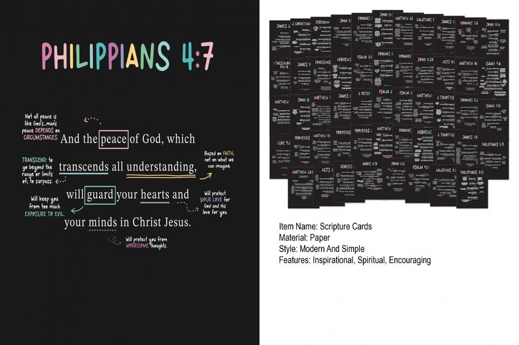 OPPO Family Bonding with Bible Cards Bible Verse Cards for Spiritual ...