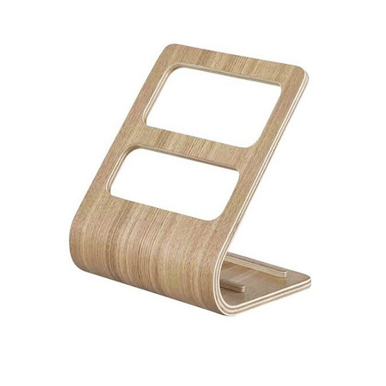 Japanese Simple Solid Wood Remote Control Stand Desktop Phone Stand ...