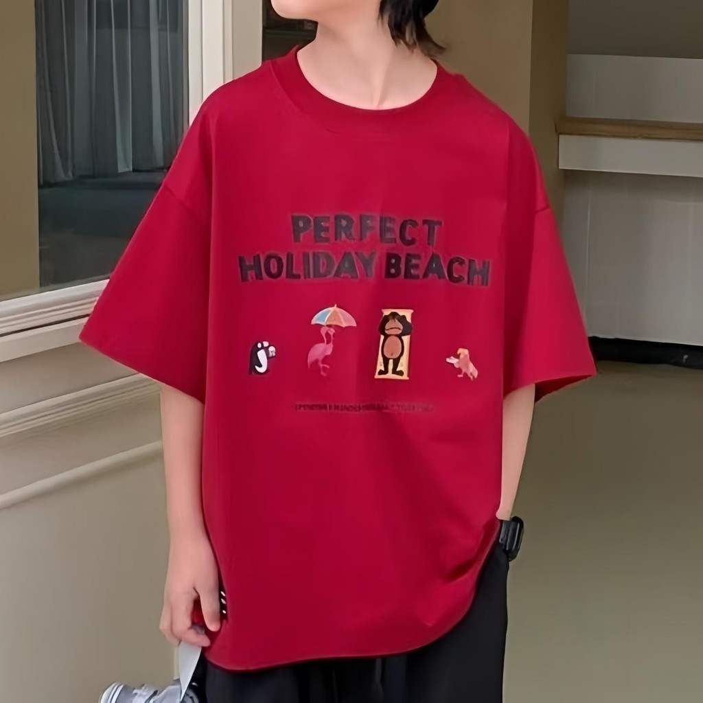 Beryl kids Boy T-shirts Summer Fashion Printed Short Sleeves Casual ...