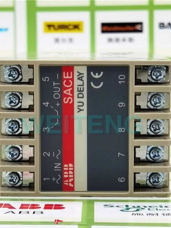 ABB electronic undervoltage delay release SACE YU DELAY relay coil ...