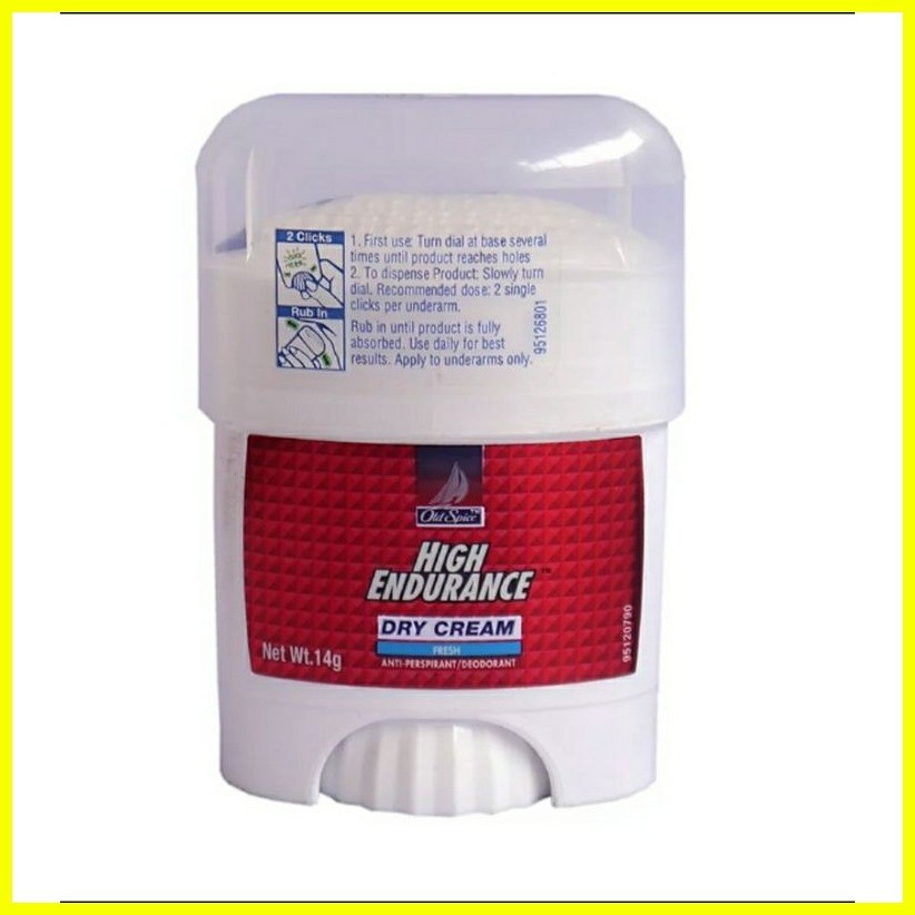 High Endurance Dry Cream Anti-Perspirant Deodorant (2 Variants 2 Sizes ...