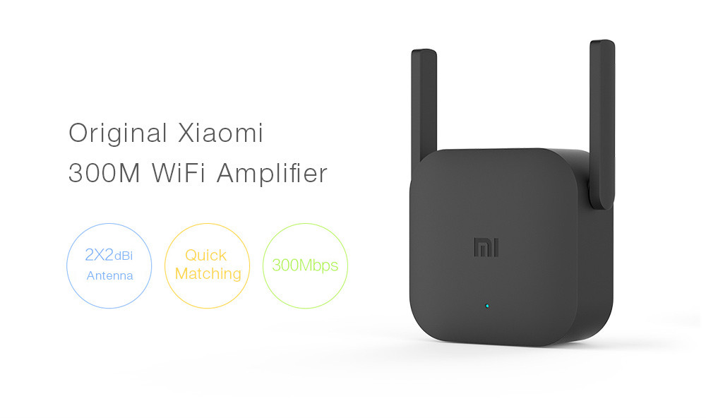 Xiaomi Mi WiFi Repeater Pro 2.4G 300Mbps Network Router Extender ...