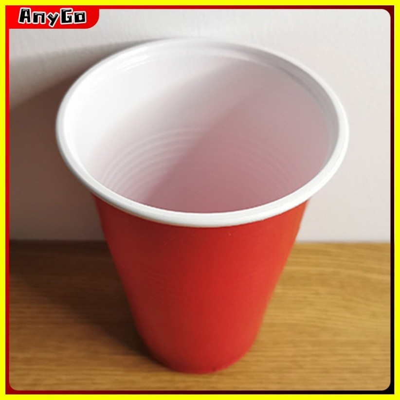 16oz/2oz Beer Cups Disposable Reusable Plastic Cup 50PCS | Shopee ...