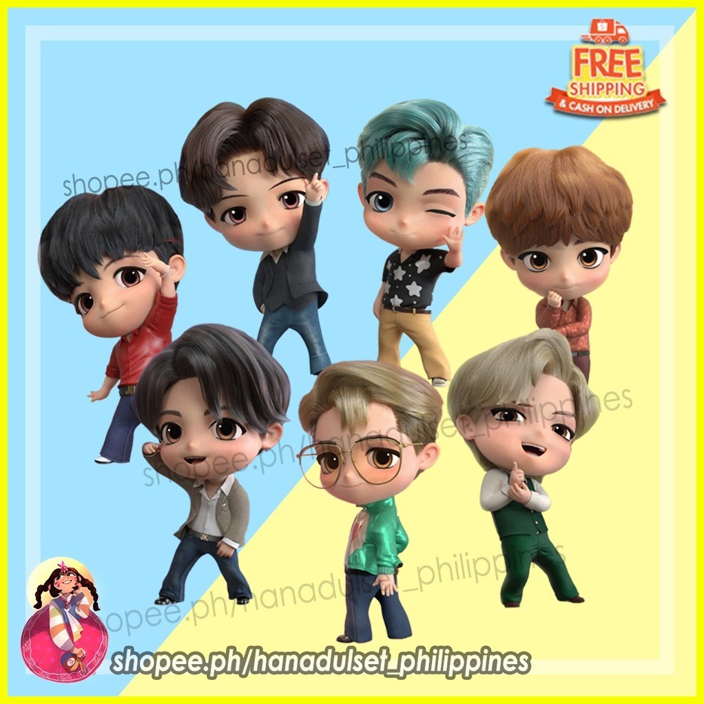 KPOP BTS 2.5 inches | cake topper [Dynamite ver.2] Tinytan standee | Shopee Philippines
