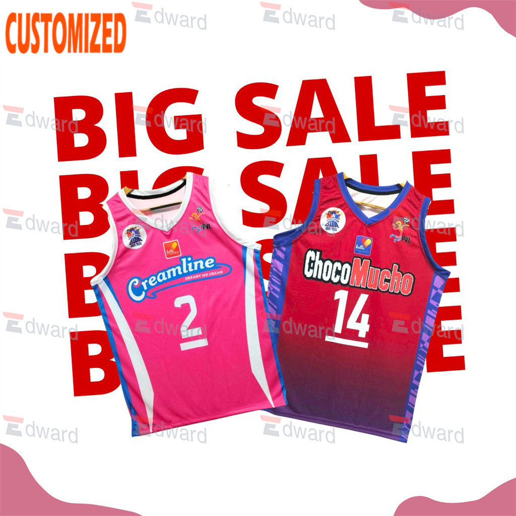 2025 New Summer Creamline Cool Smashers Basketball Jersey Free ...