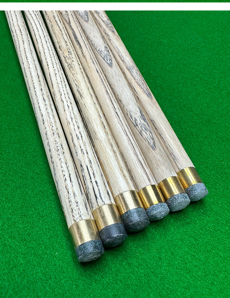 3/4 Billiard Cue ,1/2 Structure Snooker Cue Tip Small Head 10MM Black ...