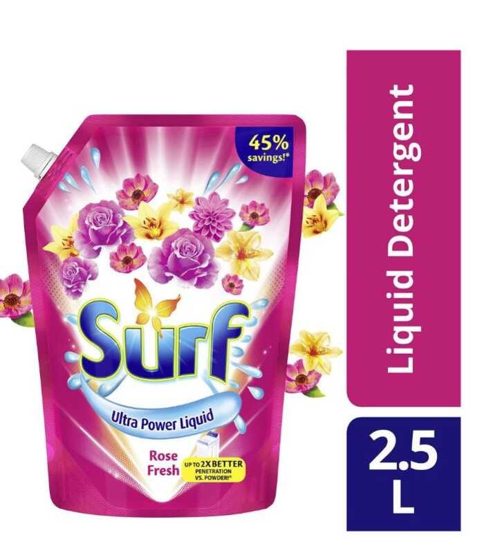 SURF DETERGENT CHERRY BLOSSOM FRESH BREEZE POWER LIQUID SOAP ROSE GOLD ...
