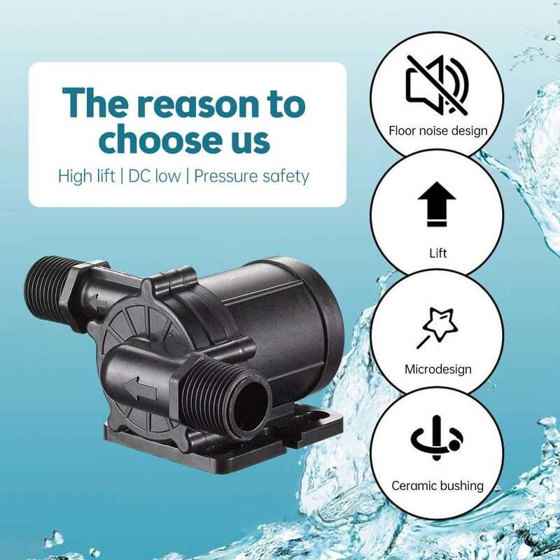 High COD Pressure Boost Pump Submersible DC V Degrees Low Noise Mini ...