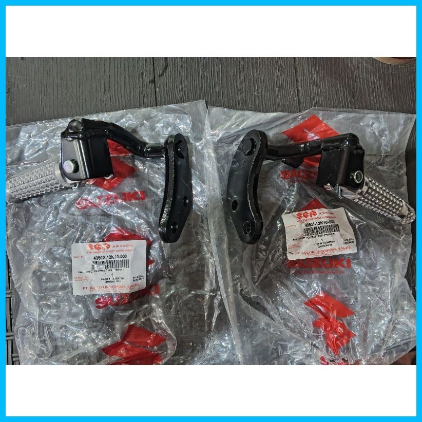 raider 150 fi genuine driver footrest (SGP). | Shopee Philippines