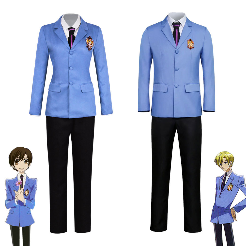 Anime Fujioka Haruhi Cosplay Costume Ouran High School Host Club ...