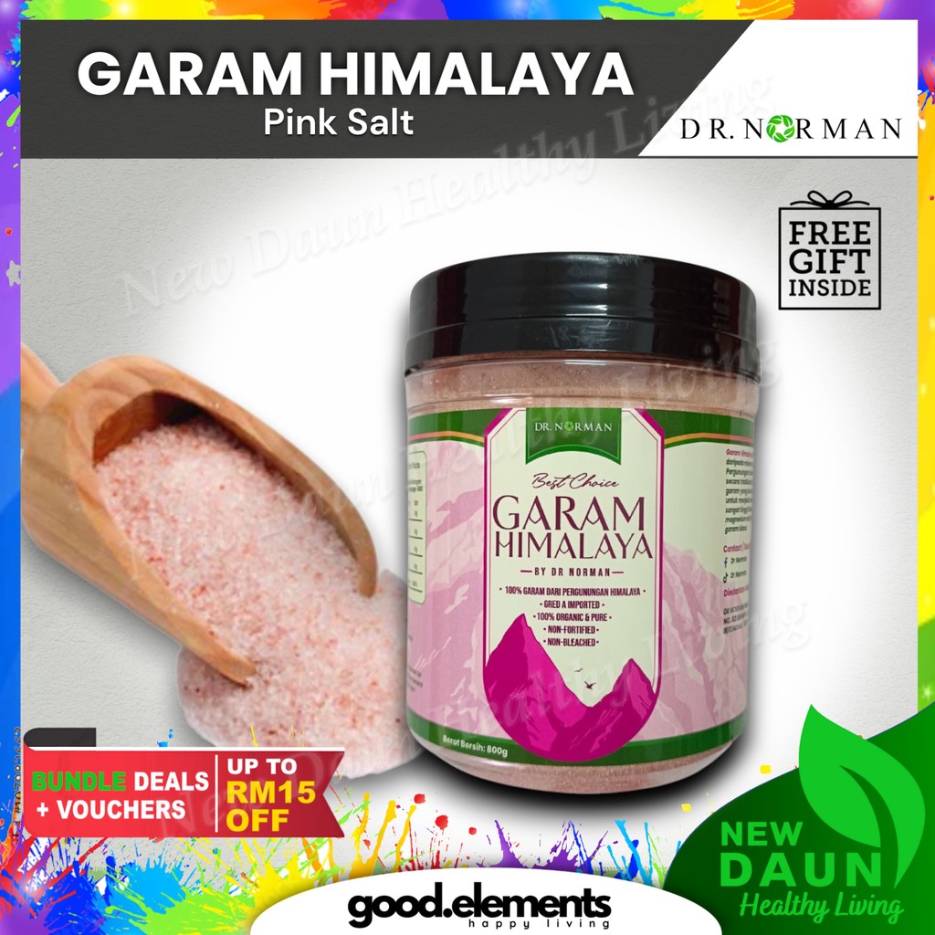 DR NORMAN HIMALAYAN SALT HIMALAYAN PINK SALT SALT For Health Mineral ...