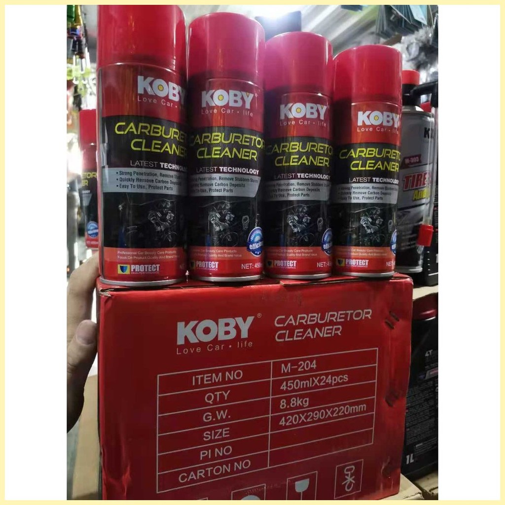 COD} Koby Carburetor Cleaner 450ml (One Box / 24Pcs)--Wholesale Price ...