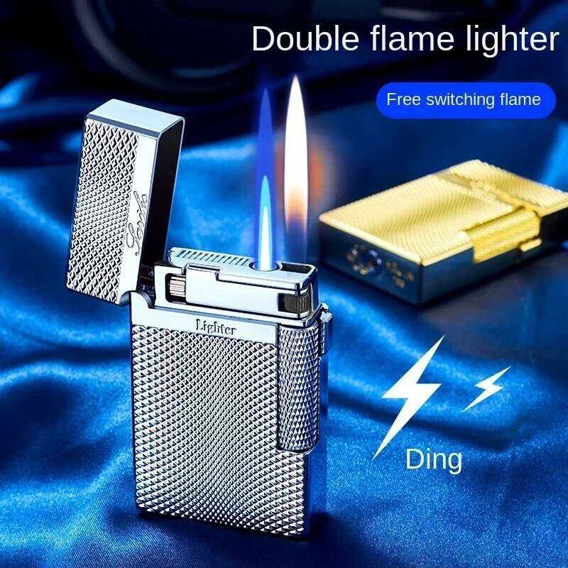 Windproof Metal Torch Gas Lighter Unusual Lighters Cigarette Lighter ...