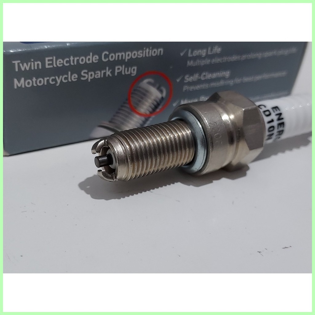 HELLA CD10N-7D SPARK PLUG TWIN TIPS / TWIN ELECTRODE COMPOSITION (C8E ...