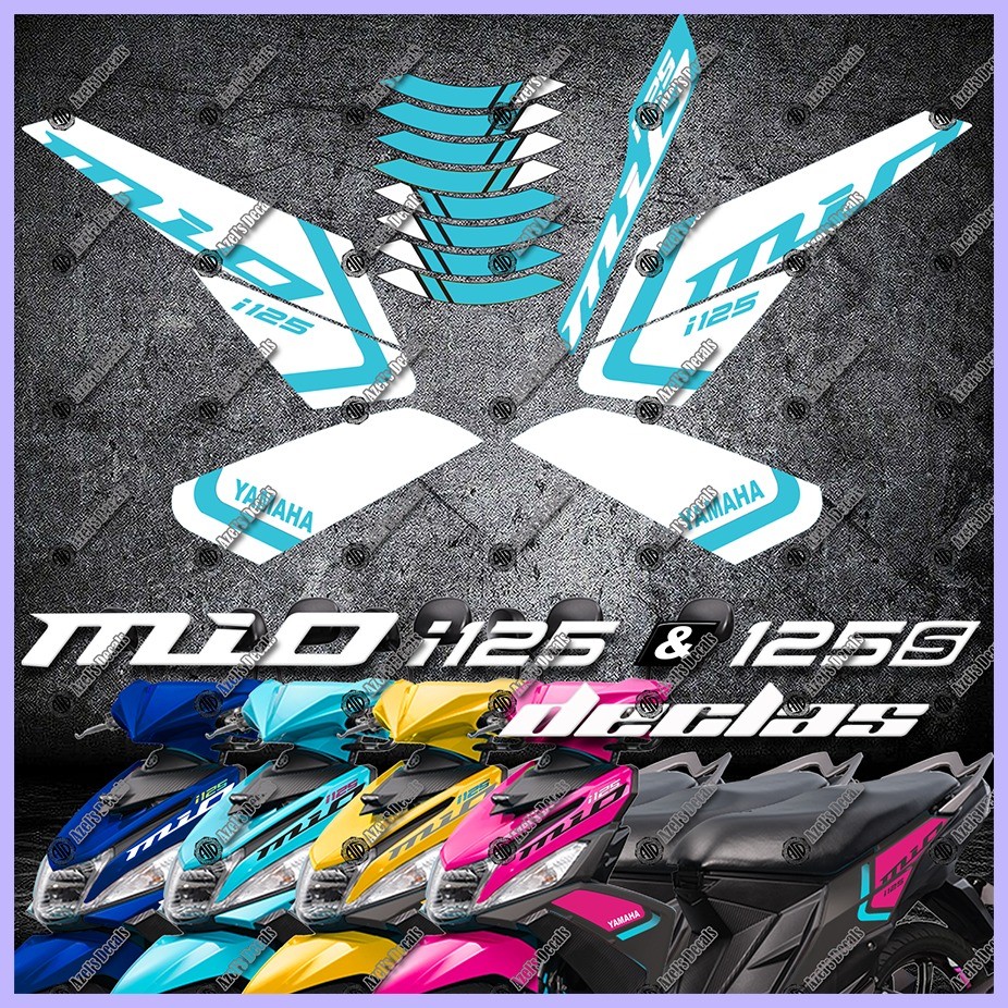 ♞MIO i125/i125S 2021 STOCK DECALS | Shopee Philippines