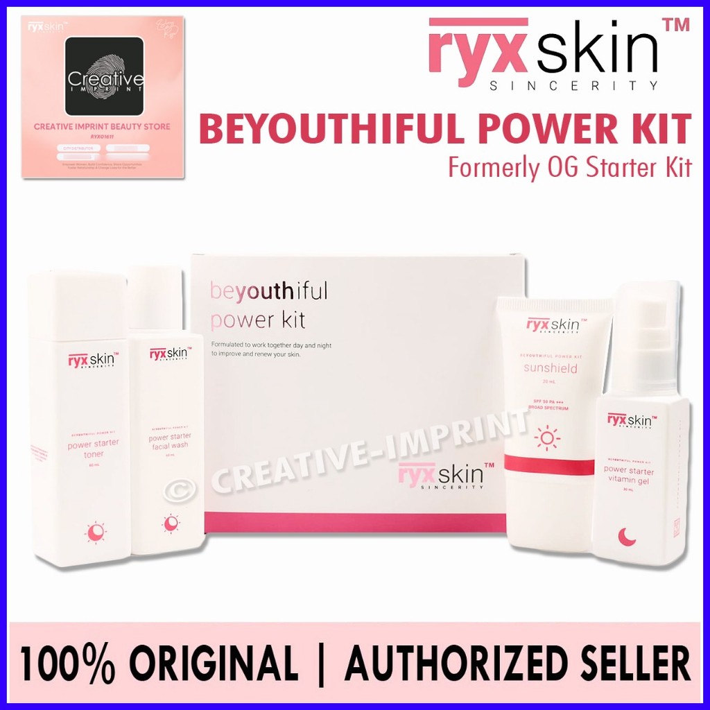 (ONHAND) Ryx BeYouthiful Power Kit OG Starter Kit Rejuvenating Set ...