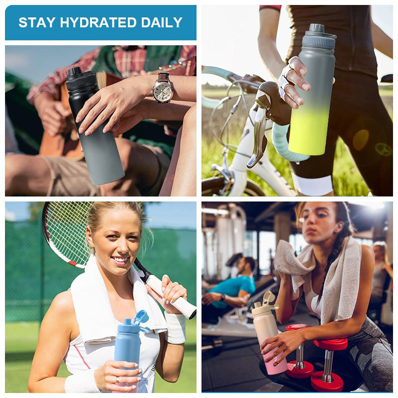 Hilee Sakura Tumbler Outdoor Sports Stainless Steel Hot and Cold Vacuum ...