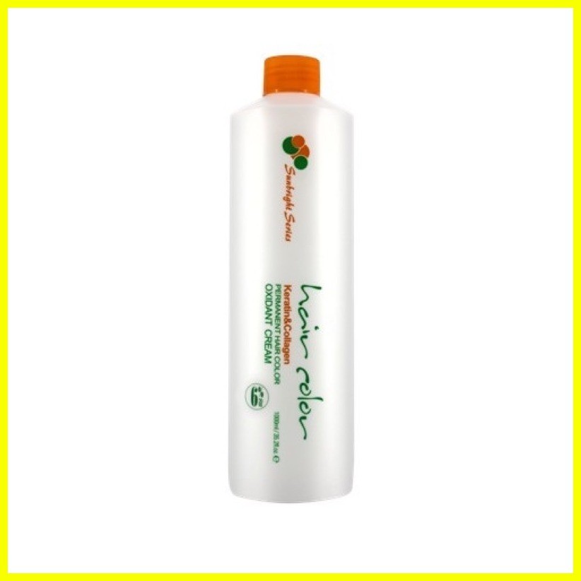 Sunbright Keratin Collagen Oxidizer 1000ml Peroxide Oxidizing Cream for ...