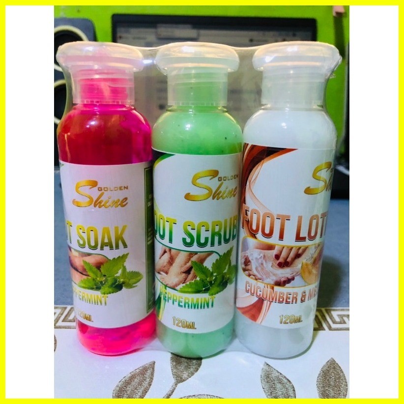 Gs - 3in1 Foot Spa Medicine 120 mL ( Foot soak , Foot scrub , Foot ...