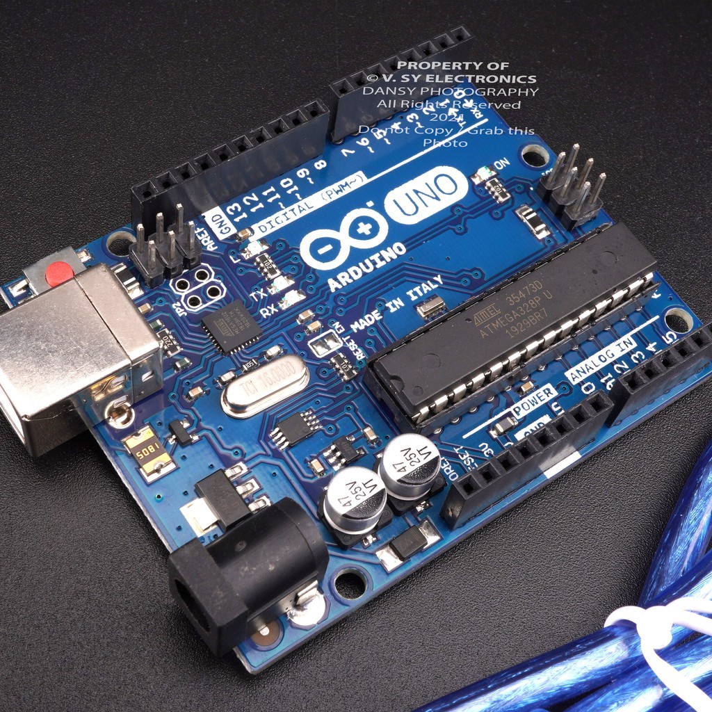 Arduino UNO R3 with USB Cable DIP Arduino Compatible Motherboard ...