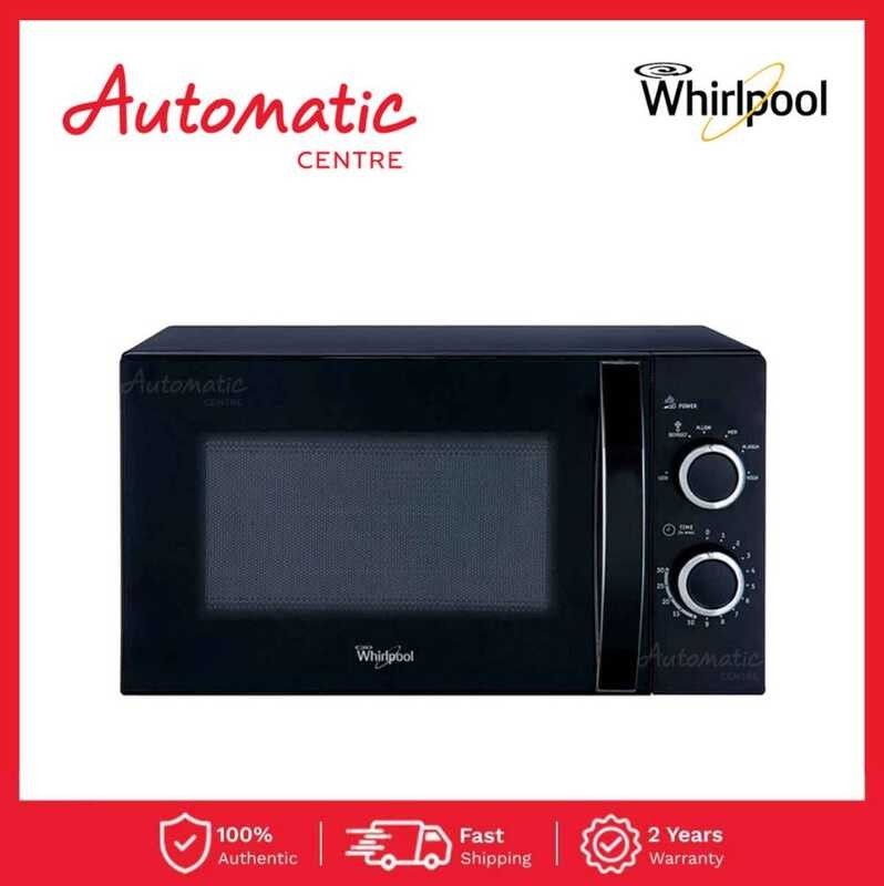 Whirlpool MWX 201 XEB 20L Microwave Mechanical Ctrl 6 Power Levels ...