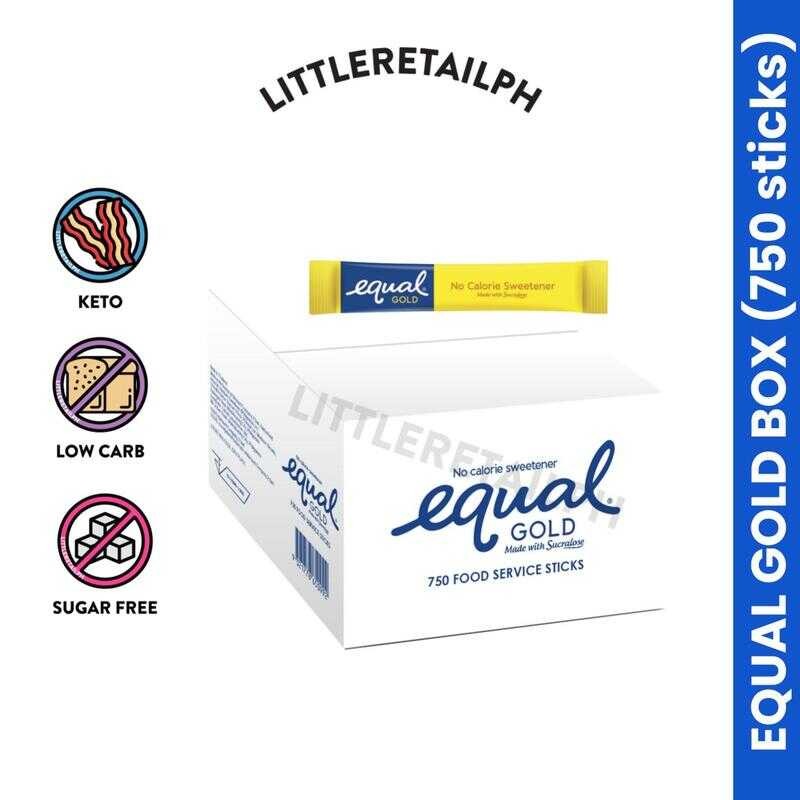 Equal Gold No Calorie Sweetener Box Keto/Low Carb | Shopee Philippines