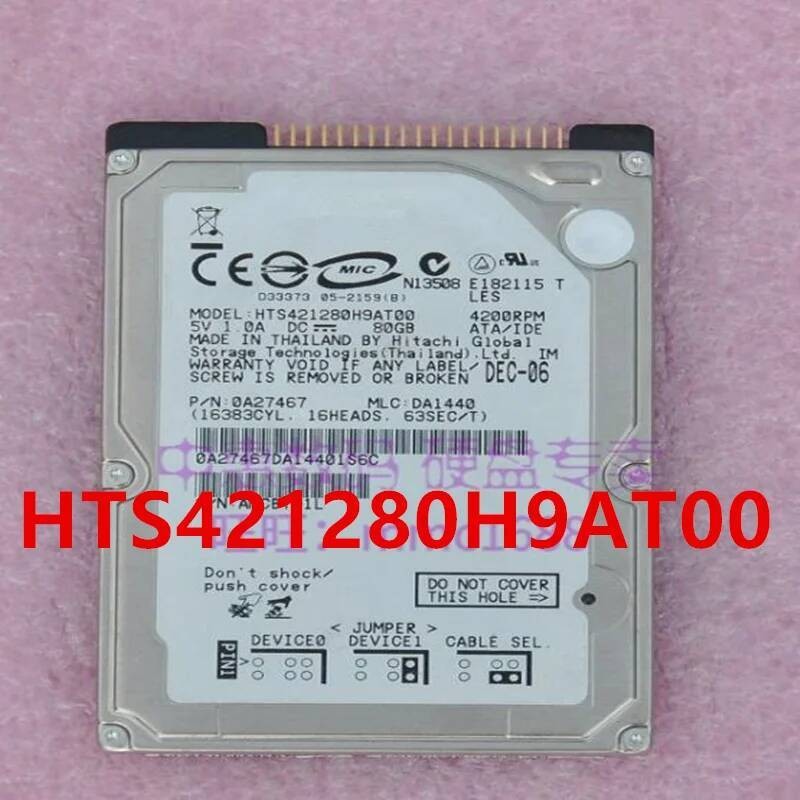 New Almost Original HDD Hitachi 80GB 2.5" 2MB IE 4200R Laptop Hard ...