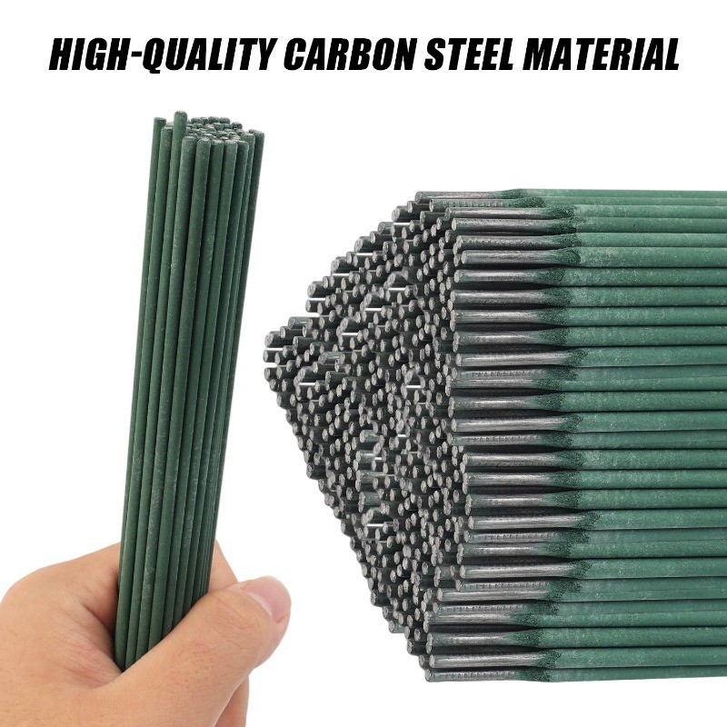 40Pcs Green-skinned Welding Rods - Carbon Steel Solder Core - Copper ...