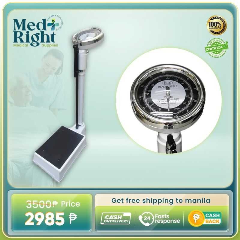 Surrmed Dial Type Weighing Scale - Heavy Duty Height & Weight For ...