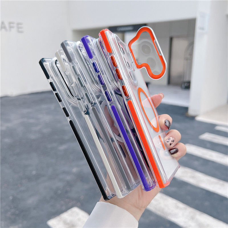 High definition metal lens cover phone case For Samsung S25 S24 S23 ...