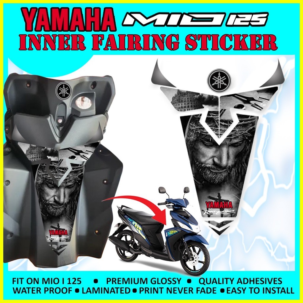 Mio i 125 INNER FAIRING STICKER / MIO i 125 STICKER ACCESSORIES / MIO i ...