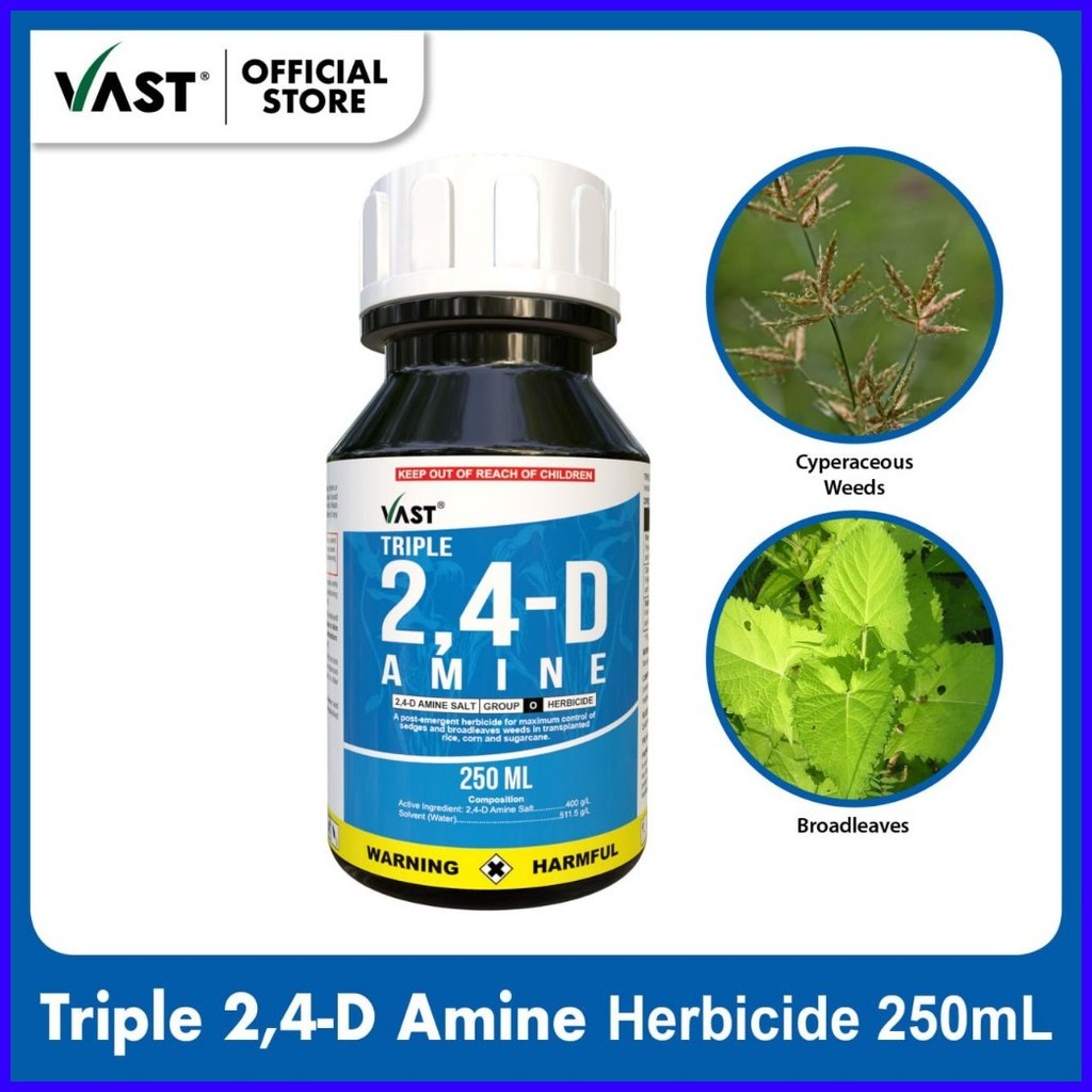 Vast Triple 2,4-D Amine Herbicide 250mL | Shopee Philippines