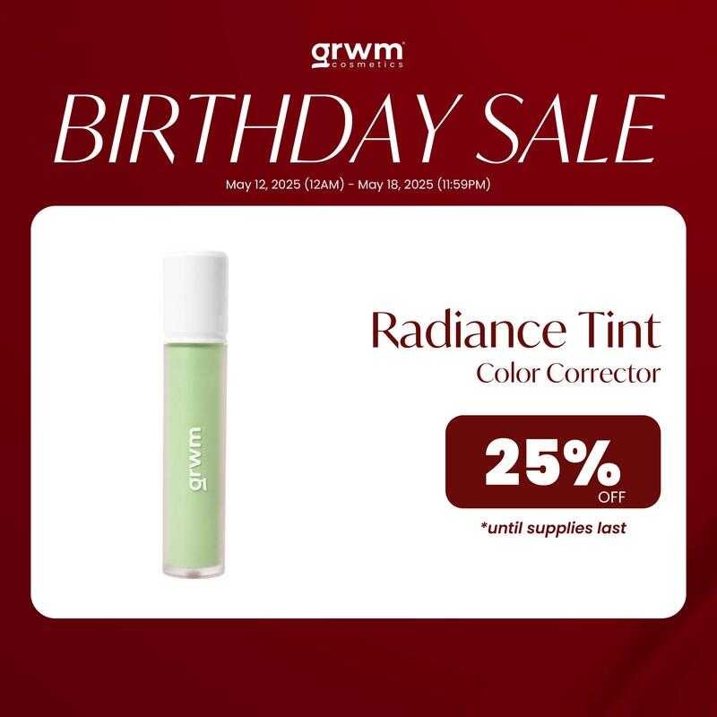 GRWM Cosmetics Radiance Tint Multiuse Base - Color Corrector | Shopee ...