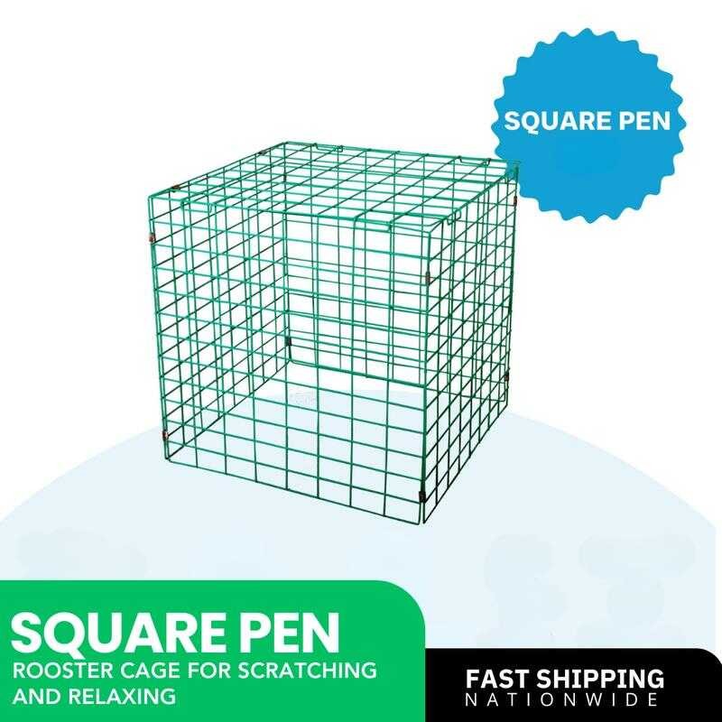 RAPTOR GAME FOWL PRODUCTS - SABONG / WORLD CLASS SQUARE PEN (Large ...