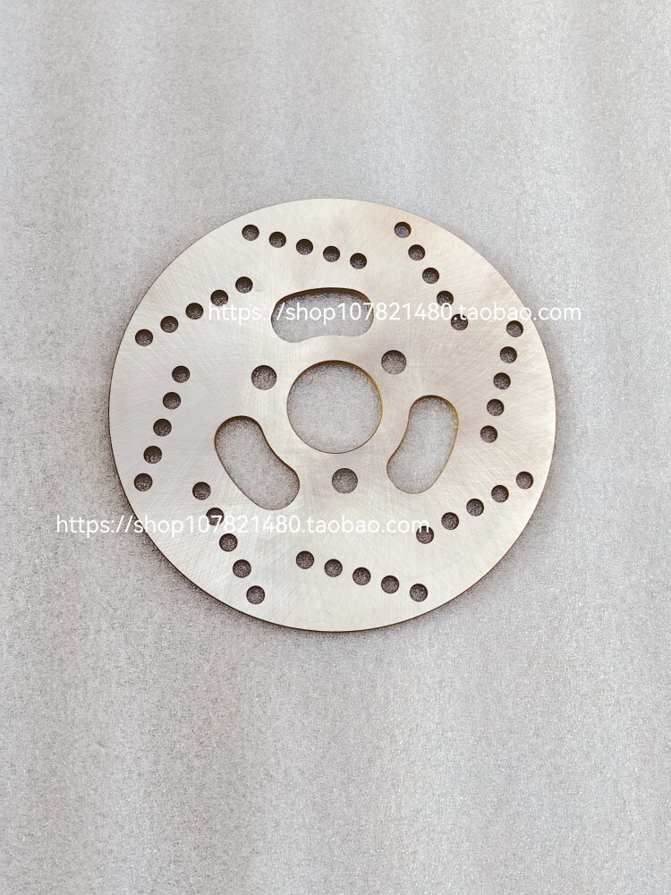 Compatible with Haojue EFI Yuzuan E Yingzuan E Xinyue Star HJ125T-23/10H/10K Front Brake Disc ...