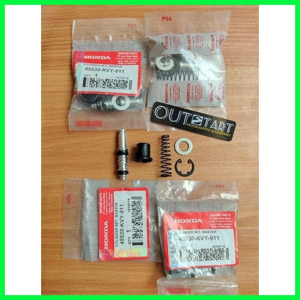 ☢ Honda Click 150/125 Version 1 (2018) Front Break Master Repair kit ...