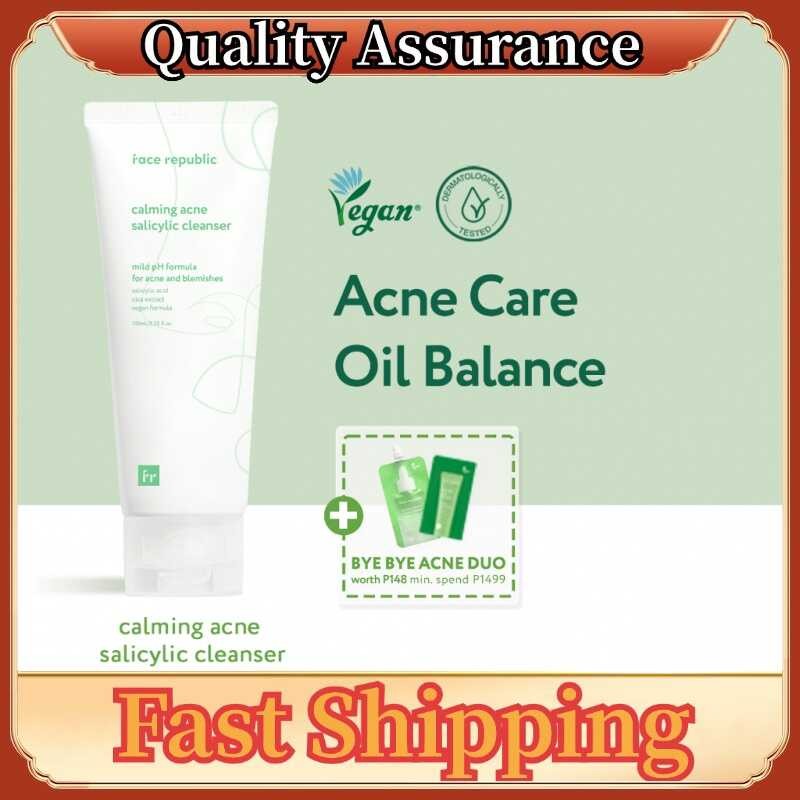 Acid Salicylic Whitening COD Face Republic Calming Acne Cleanser Ml ...